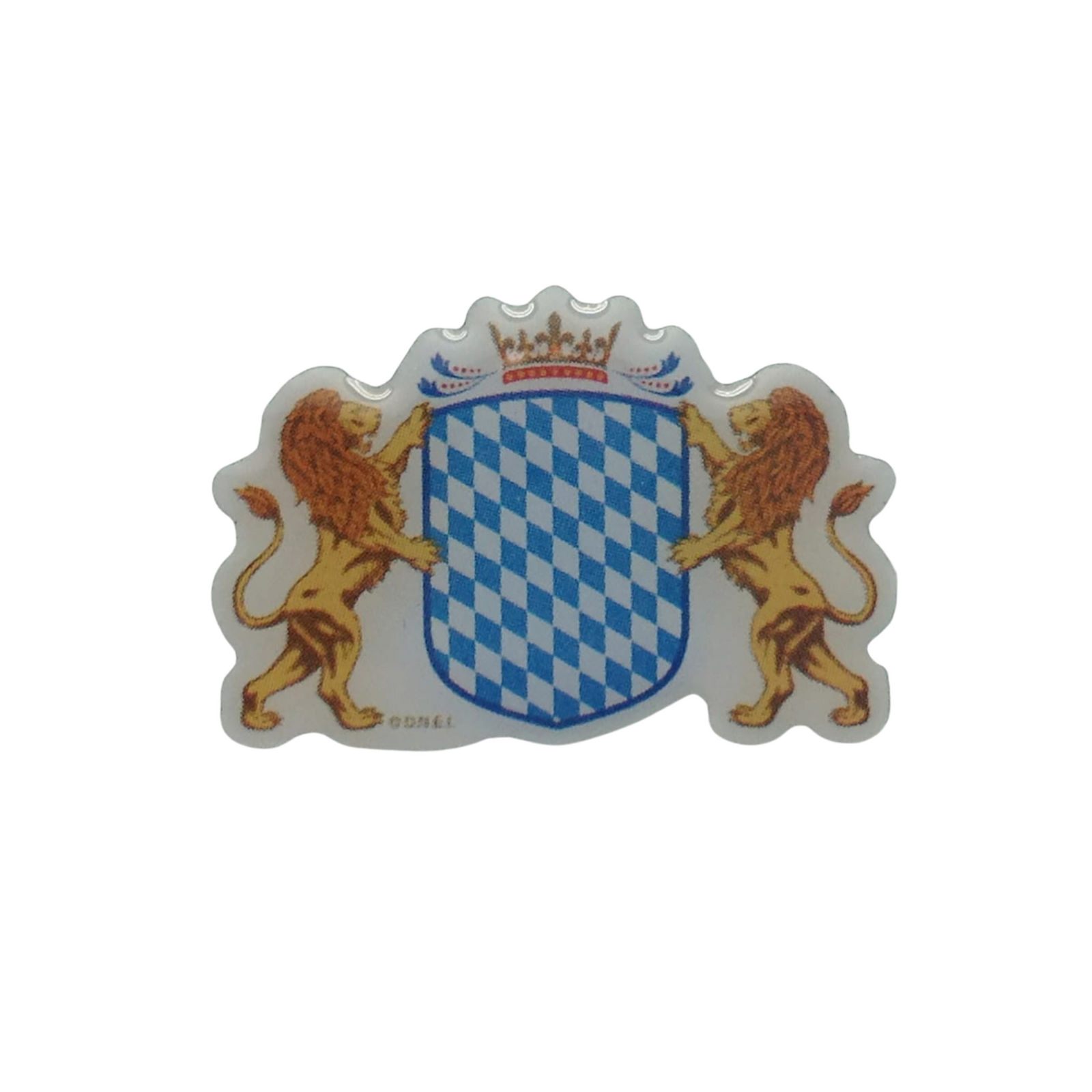 Symbolic Bavarian Coat of Arms Hat Pin For the Brave