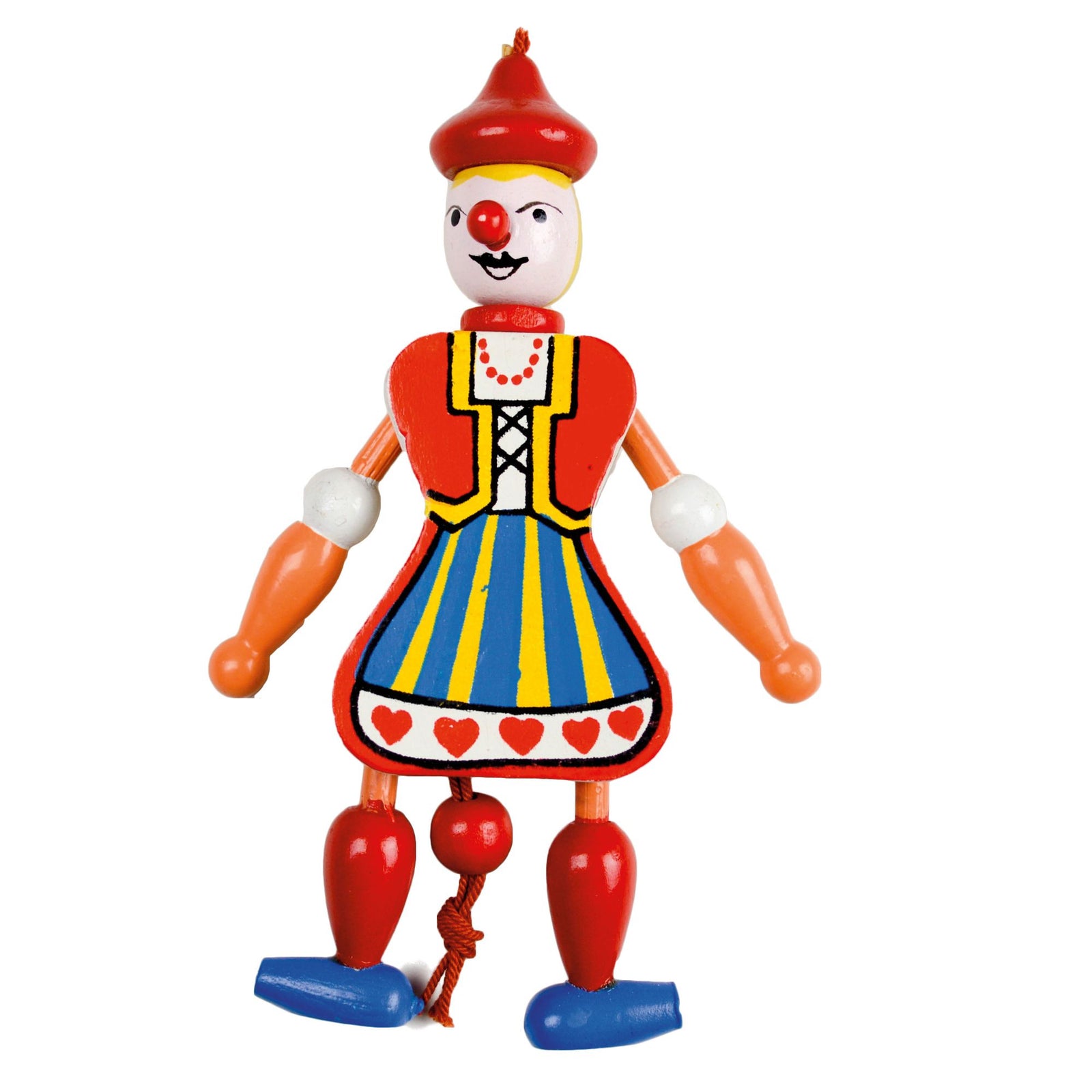 Finnish Girl Ornaments Jumping Jack Magne