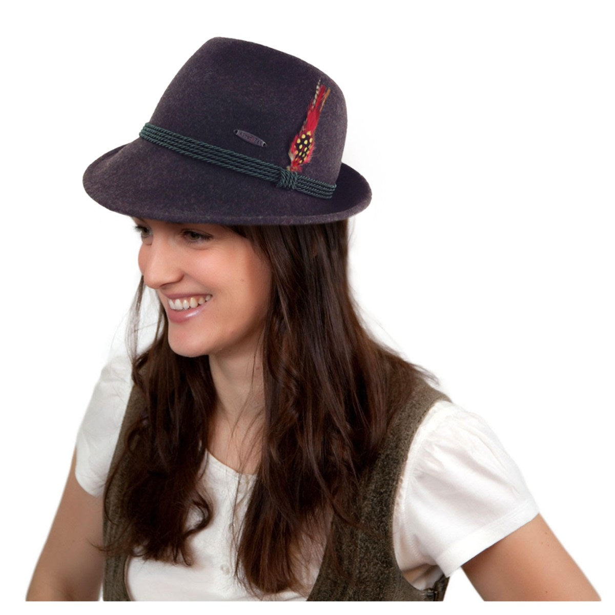 Men’s 100% Wool German Hat for Oktoberfest Parties
